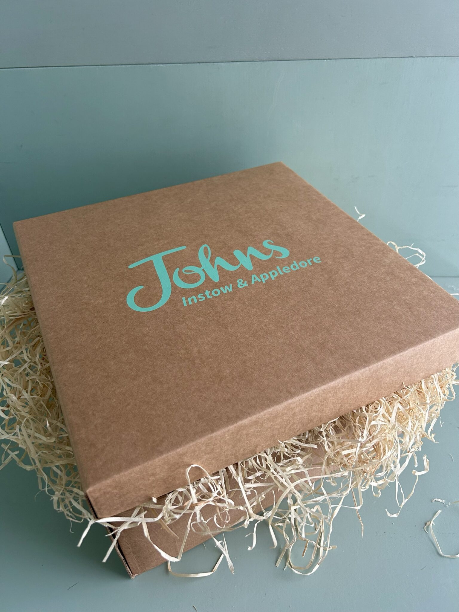 Large Square Hamper Box - Create your Own Hamper | Johns of Instow ...